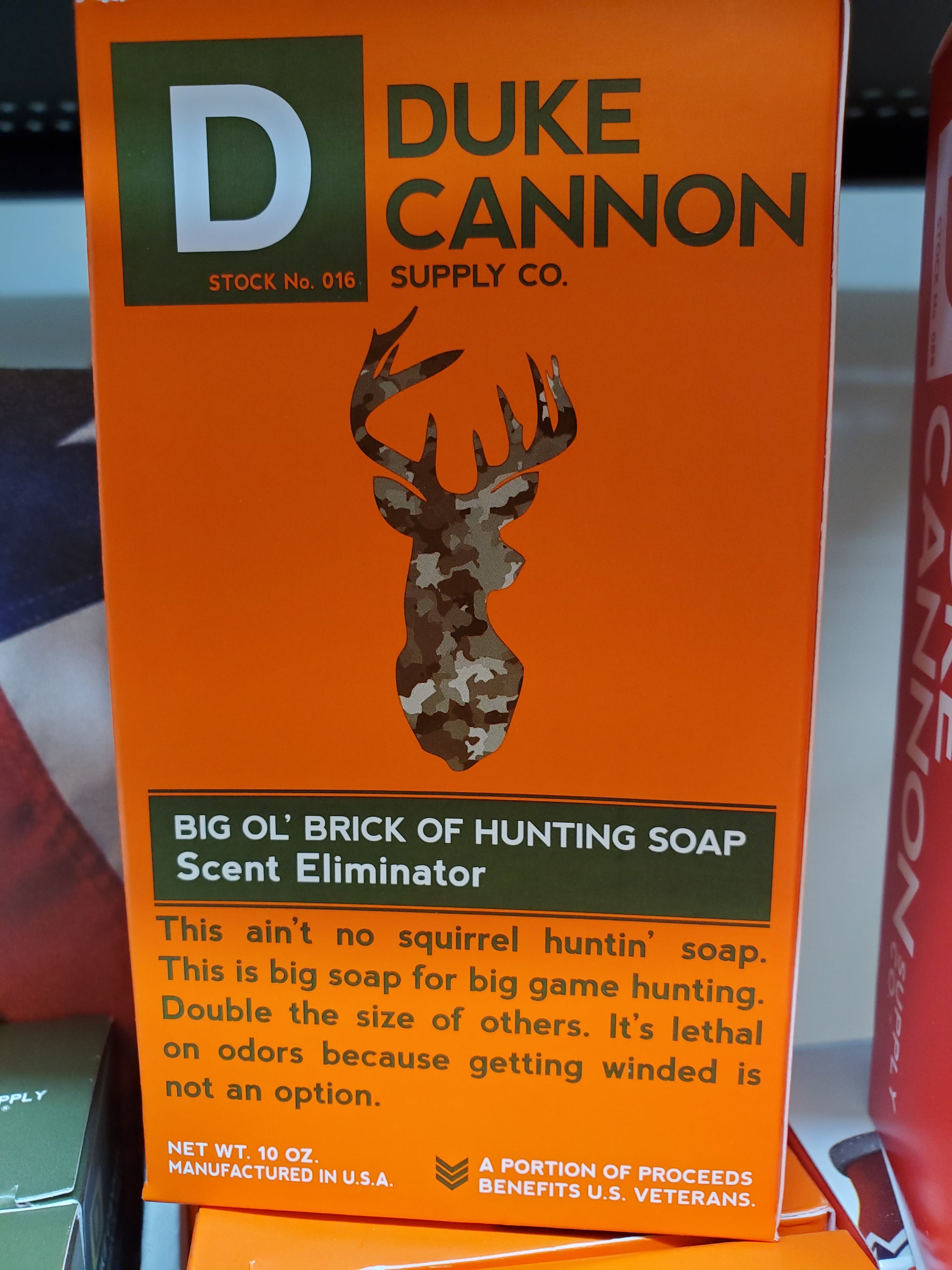 Big Ol'Brick of Hunting Soap | Fox and Fern - Adirondack Mercantile